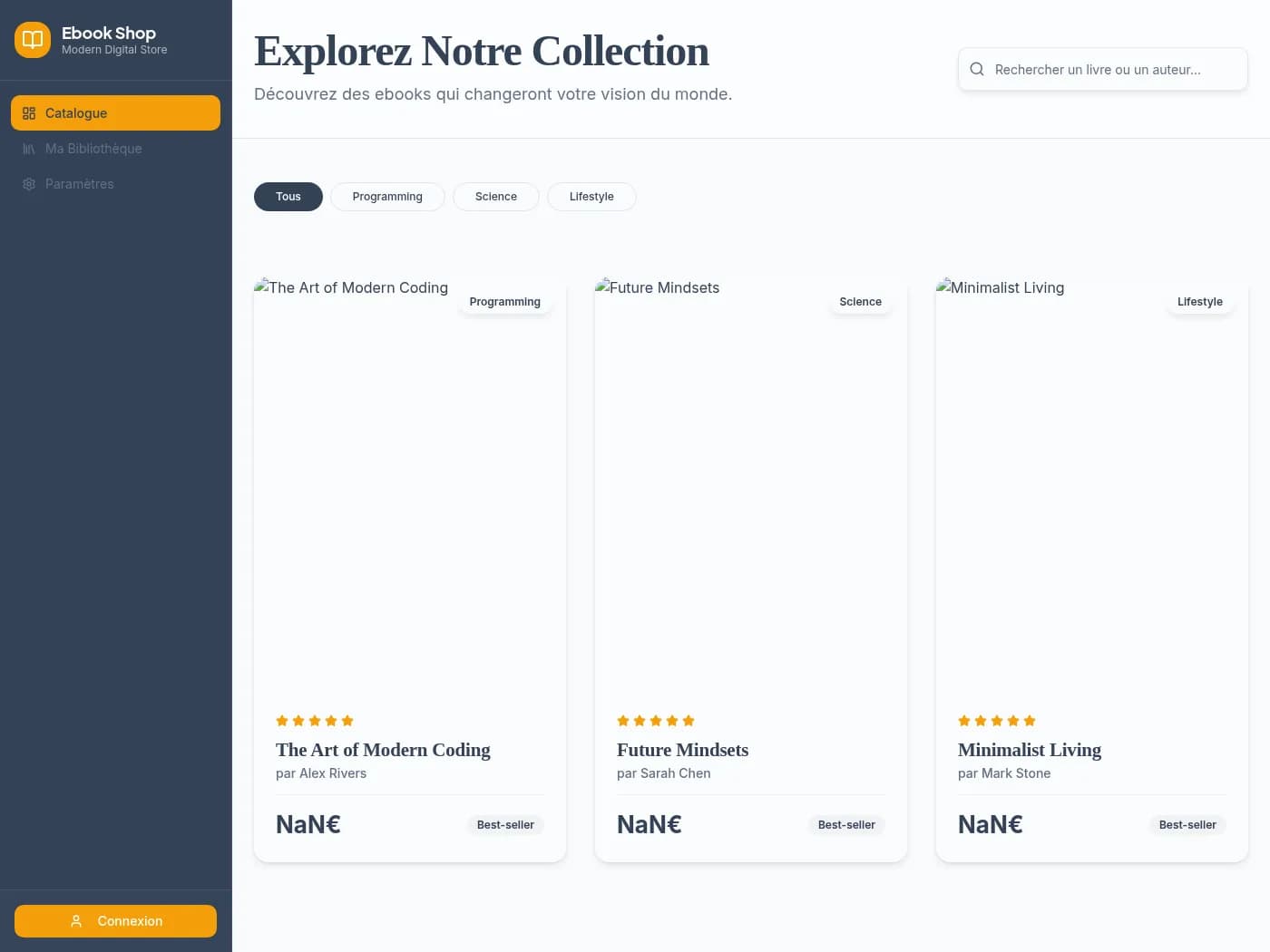 Ebook Shop Modern
