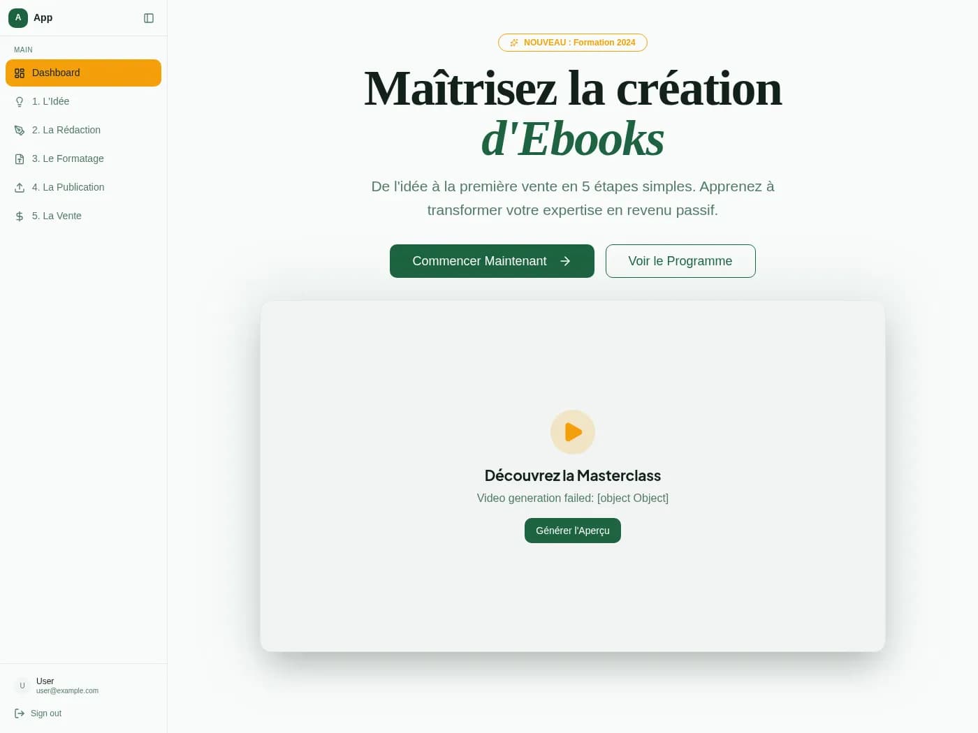 Ebook Creator Explainer