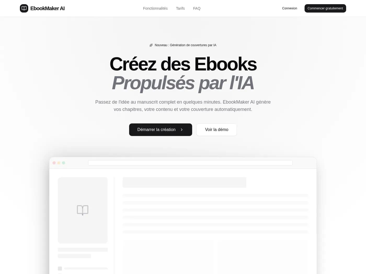 EbookMaker AI Clone