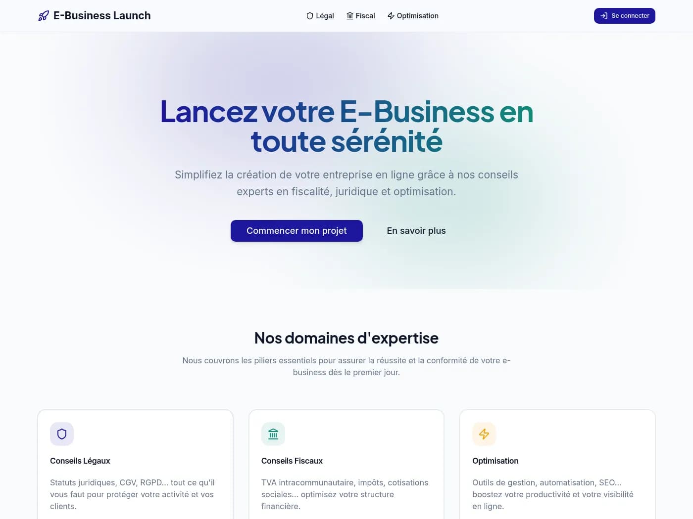 E-Business Launch Helper