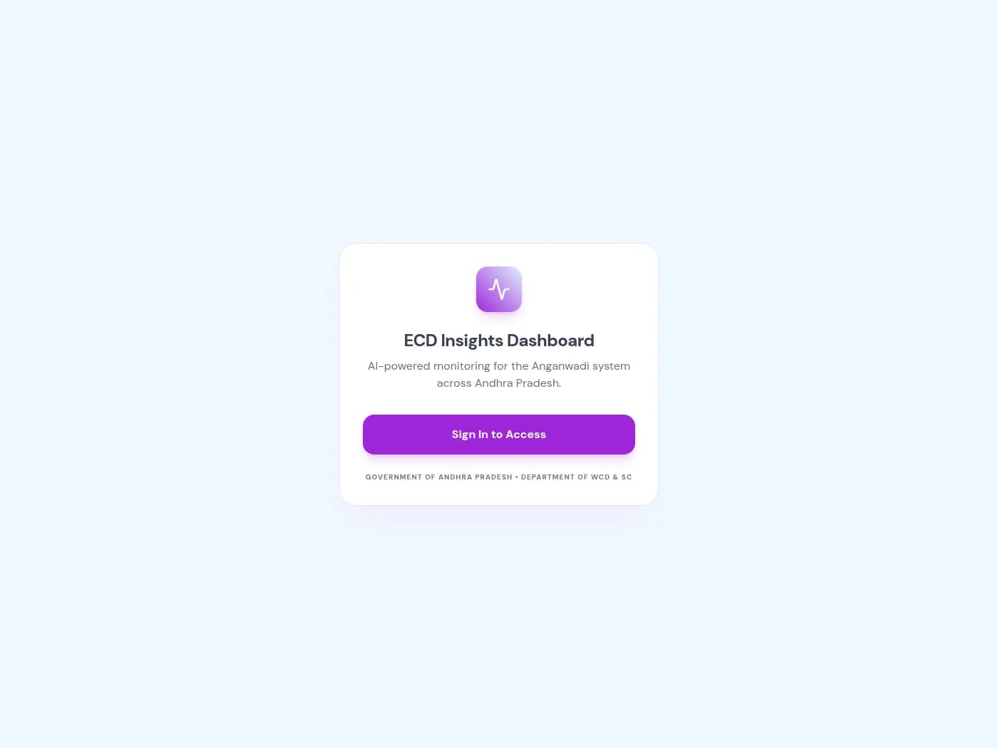 ECD Insights Dashboard