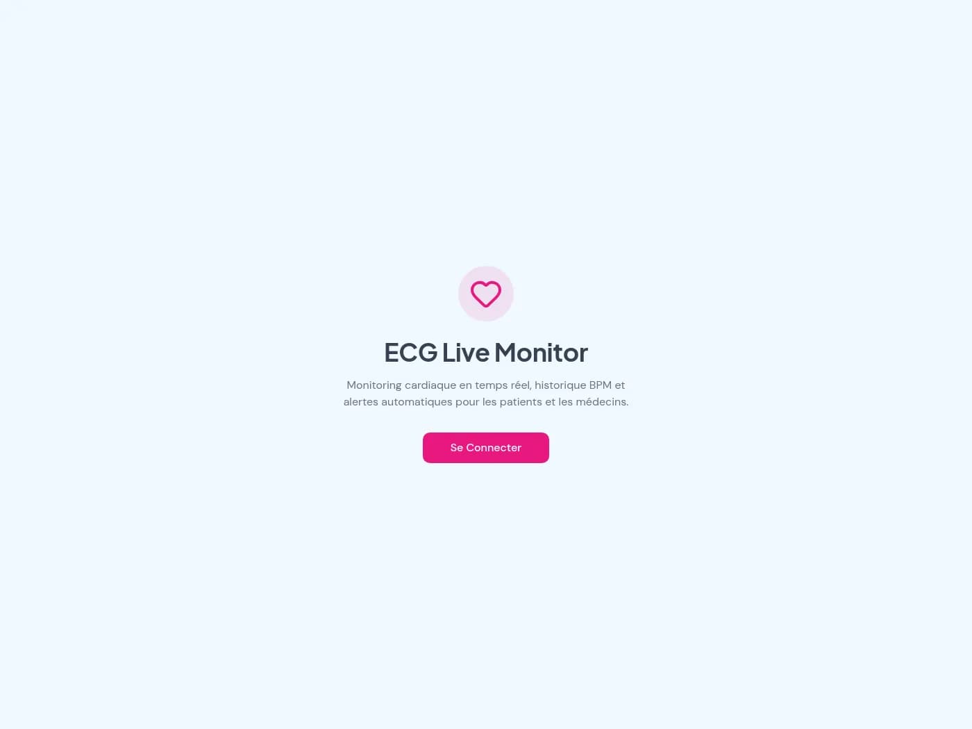 ECG Live Monitor