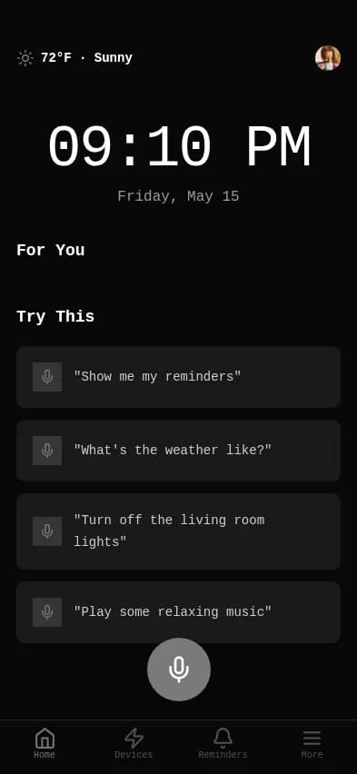EchoShow Assistant App