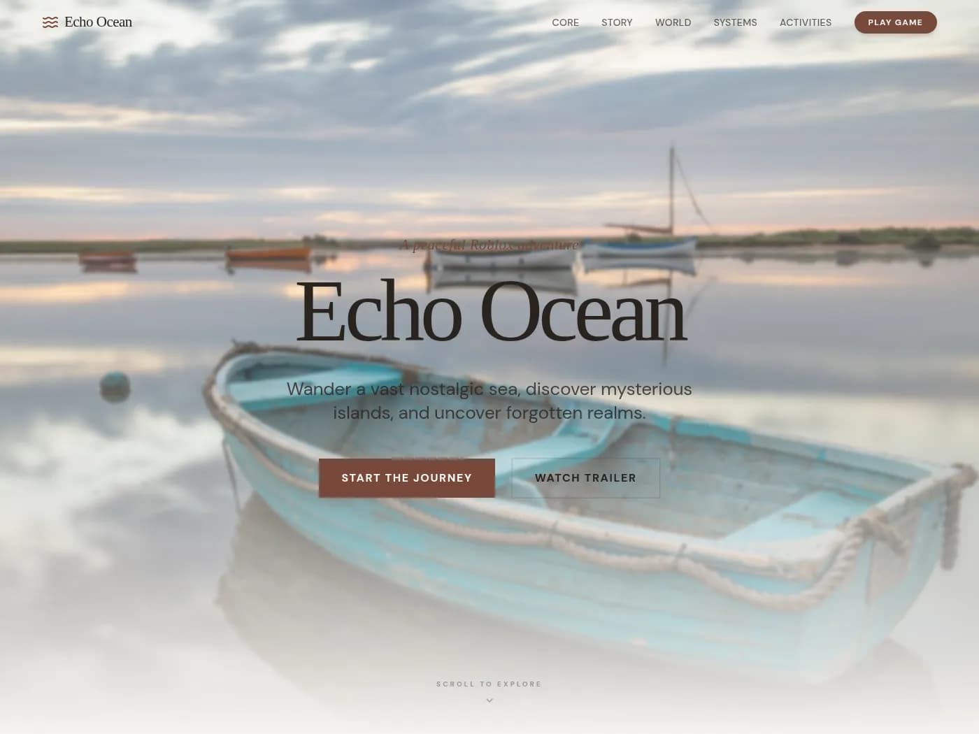 Echo Ocean Game Bible