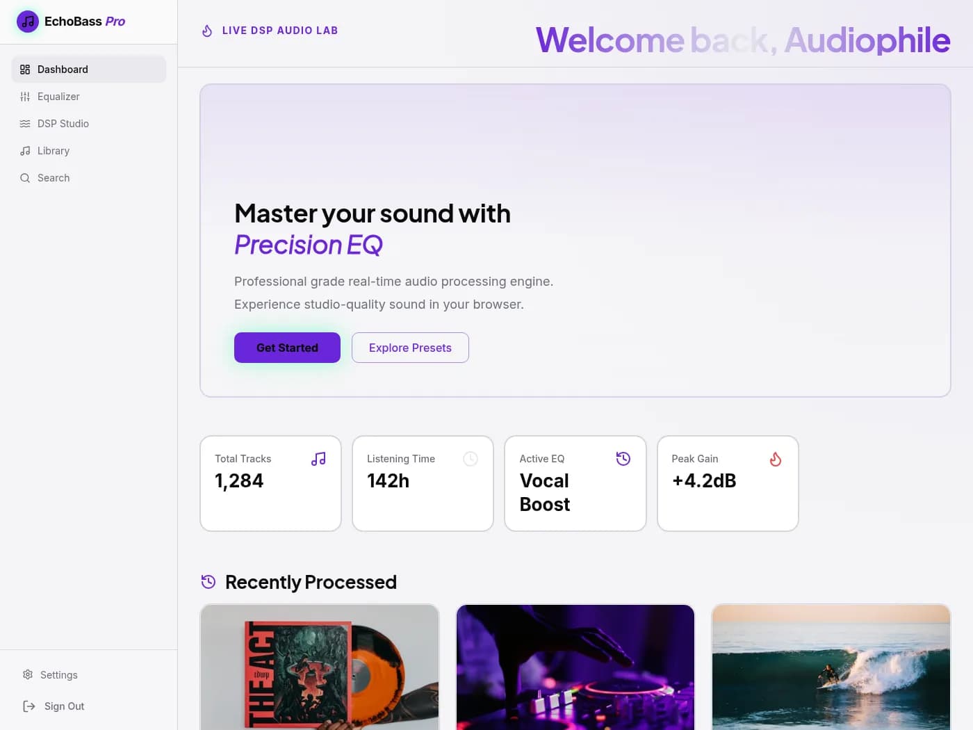 EchoBass Pro Audio Lab