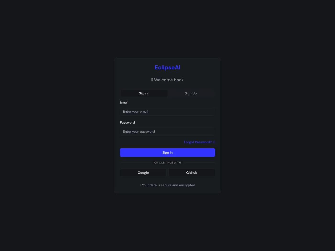 Eclipse AI Assistant Clone