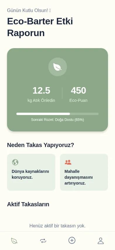 Eco-Barter Exchange