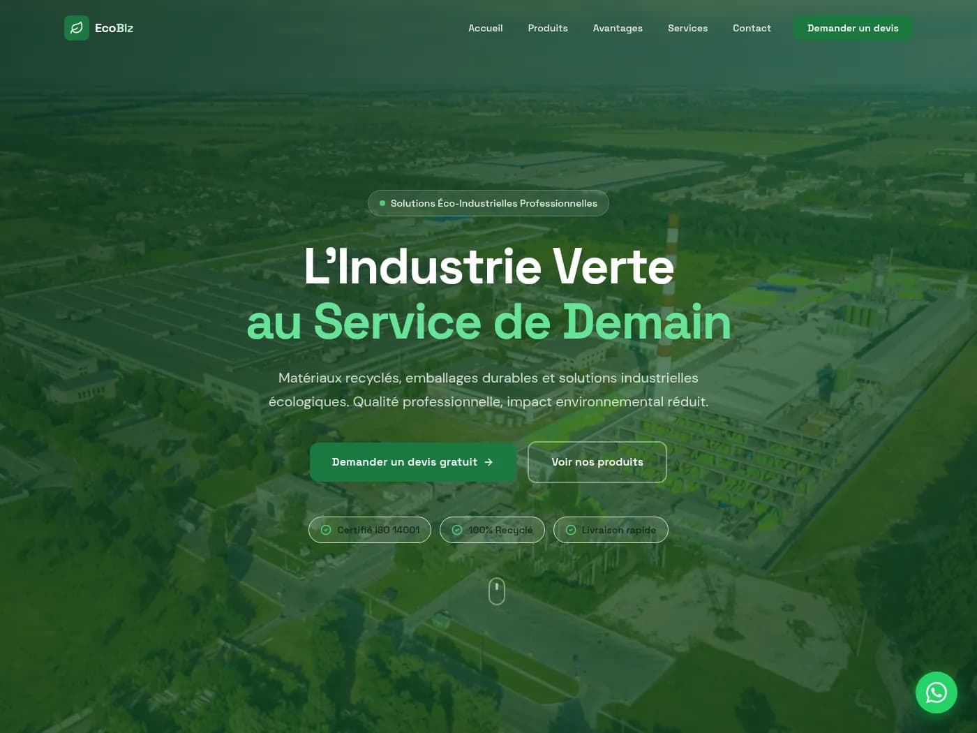 EcoBiz Landing Pro