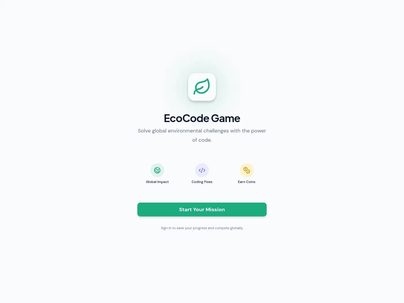 EcoCode Game