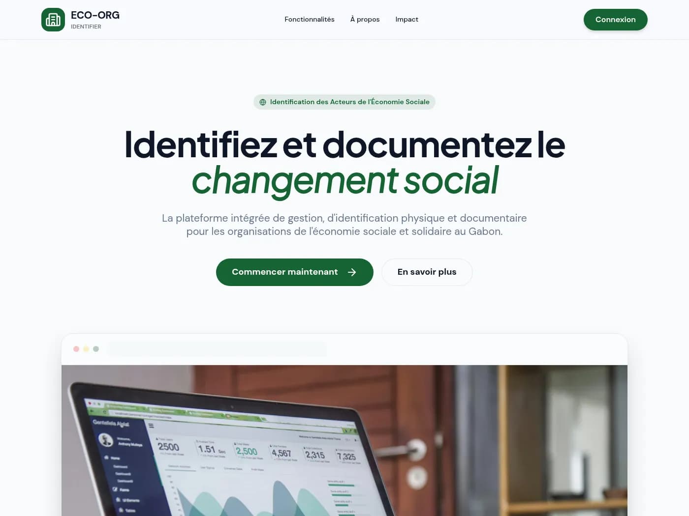 Eco-Org Identifier