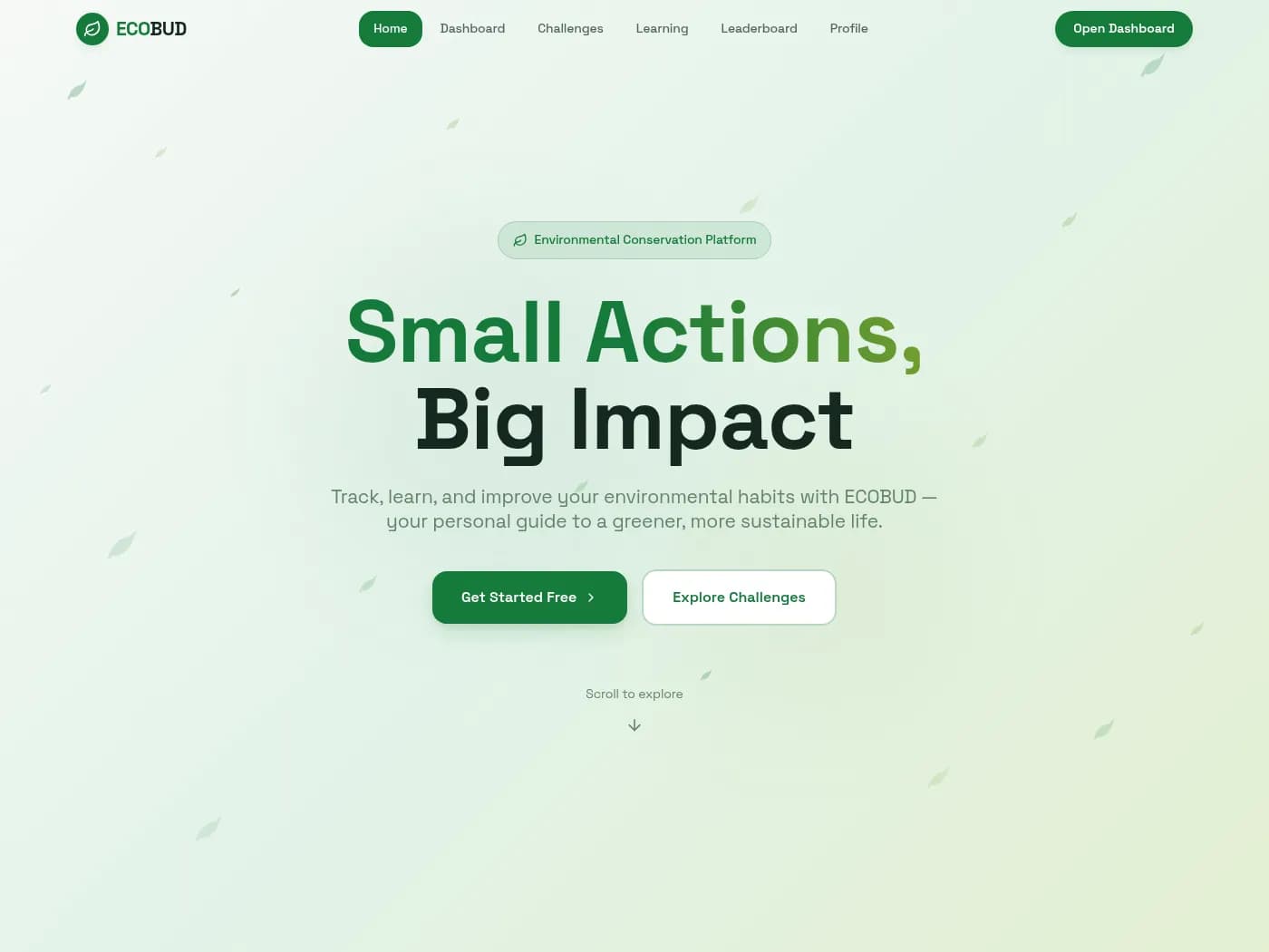 ECOBUD Web Platform