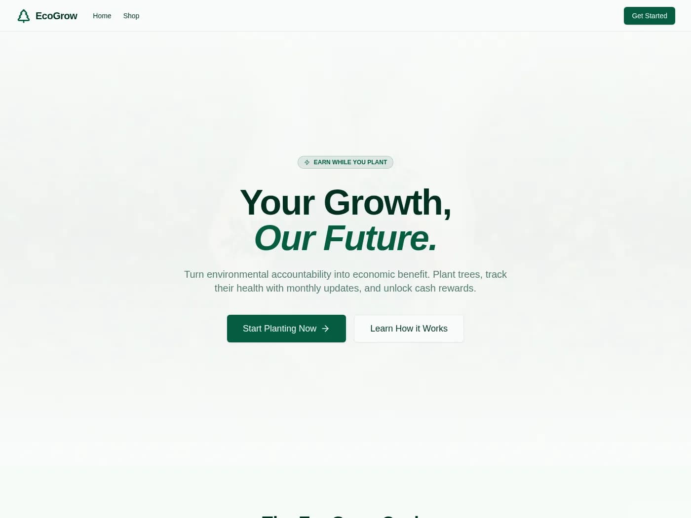EcoGrow Rewards