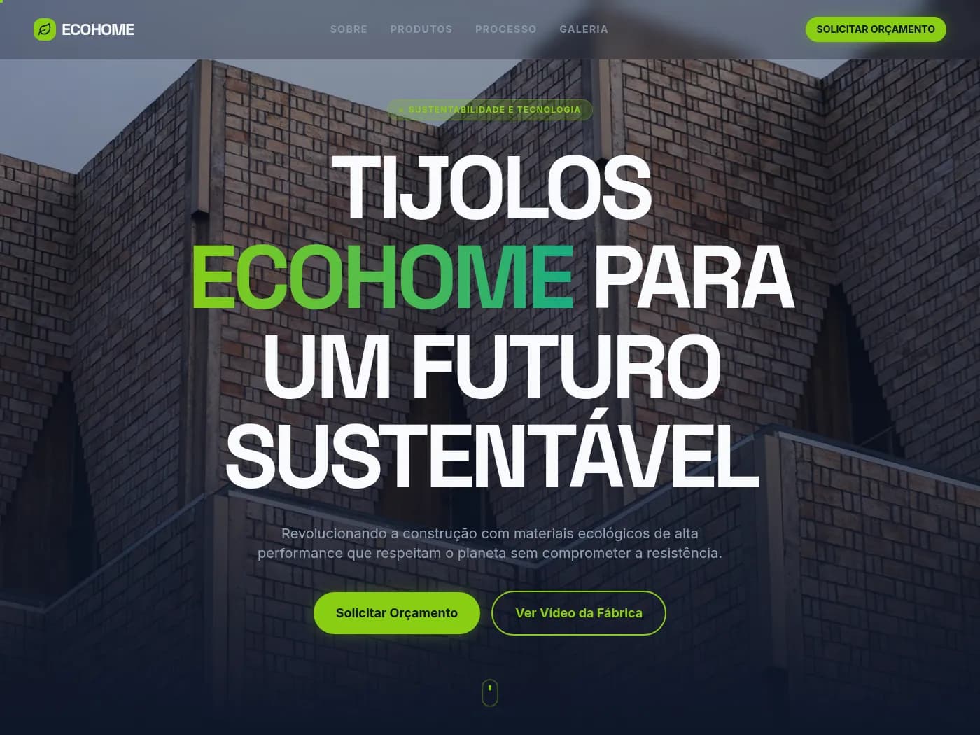 EcoHome Website