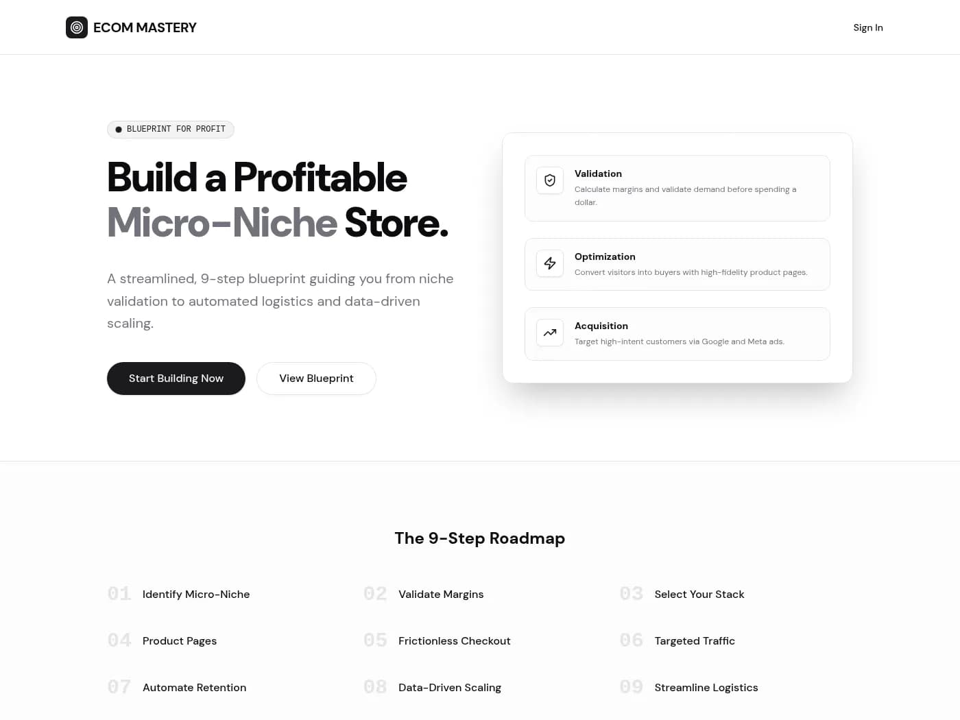 Ecom Niche Mastery
