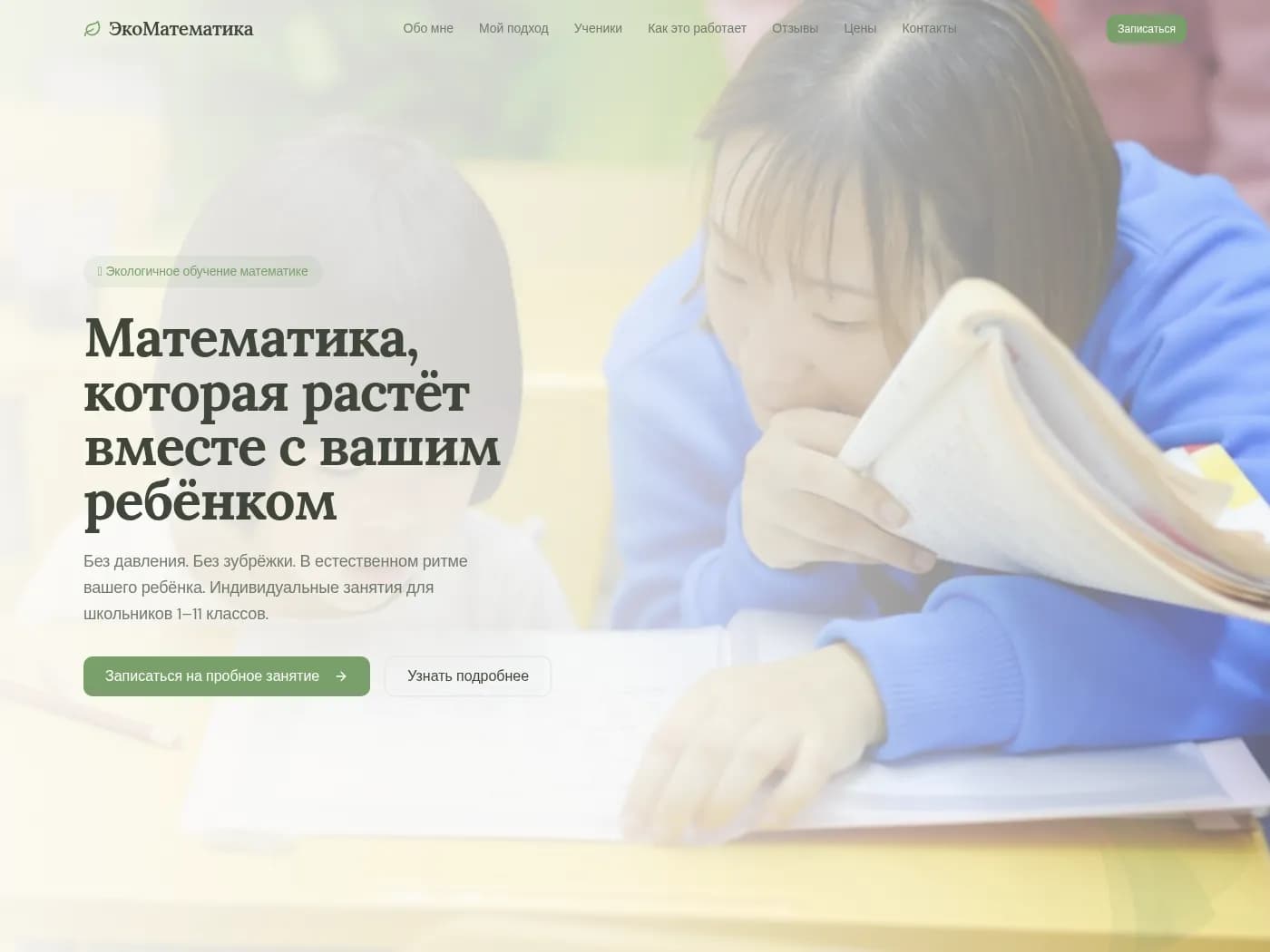 EcoMath Tutor Site