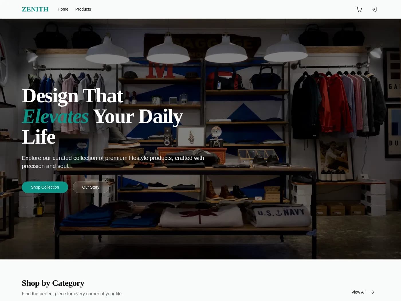 Simple Commerce Site