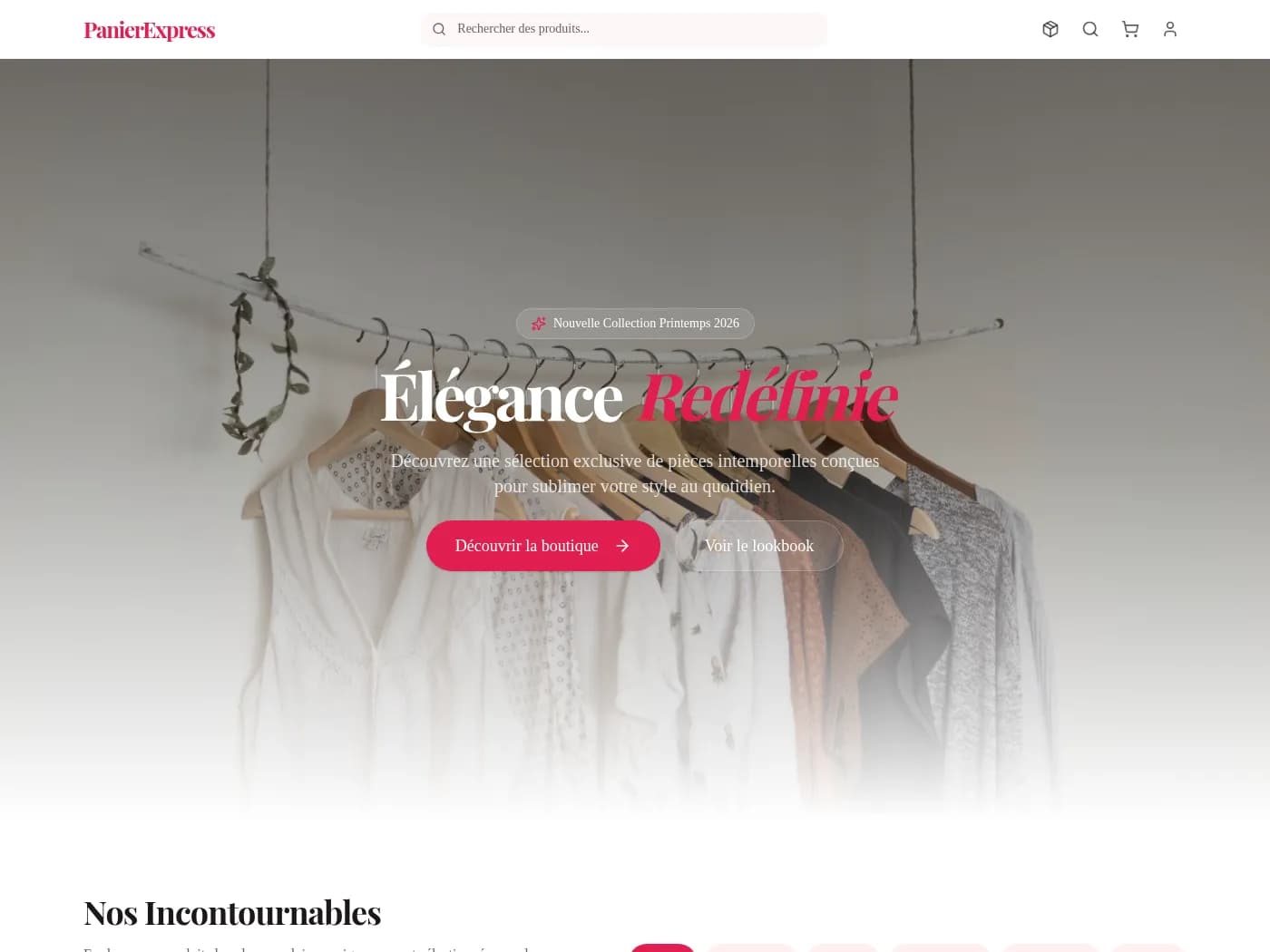 PanierExpress Store
