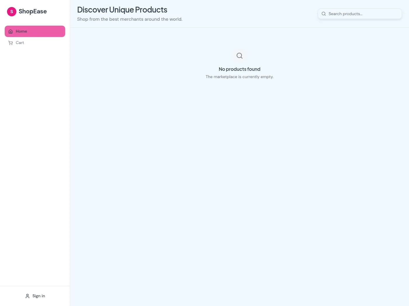 ShopEase Platform