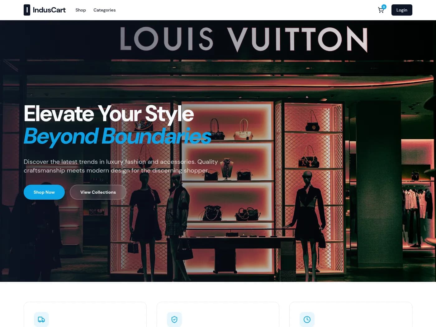 IndusCart E-Commerce Stack