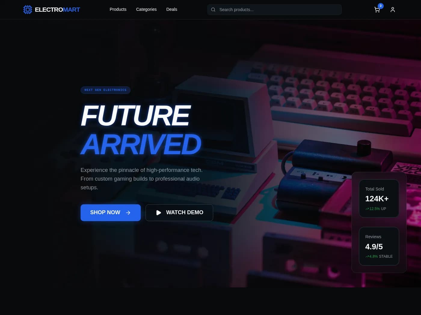 ElectroMart UI Kit