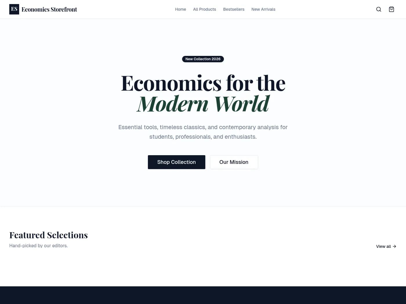 Economics Storefront