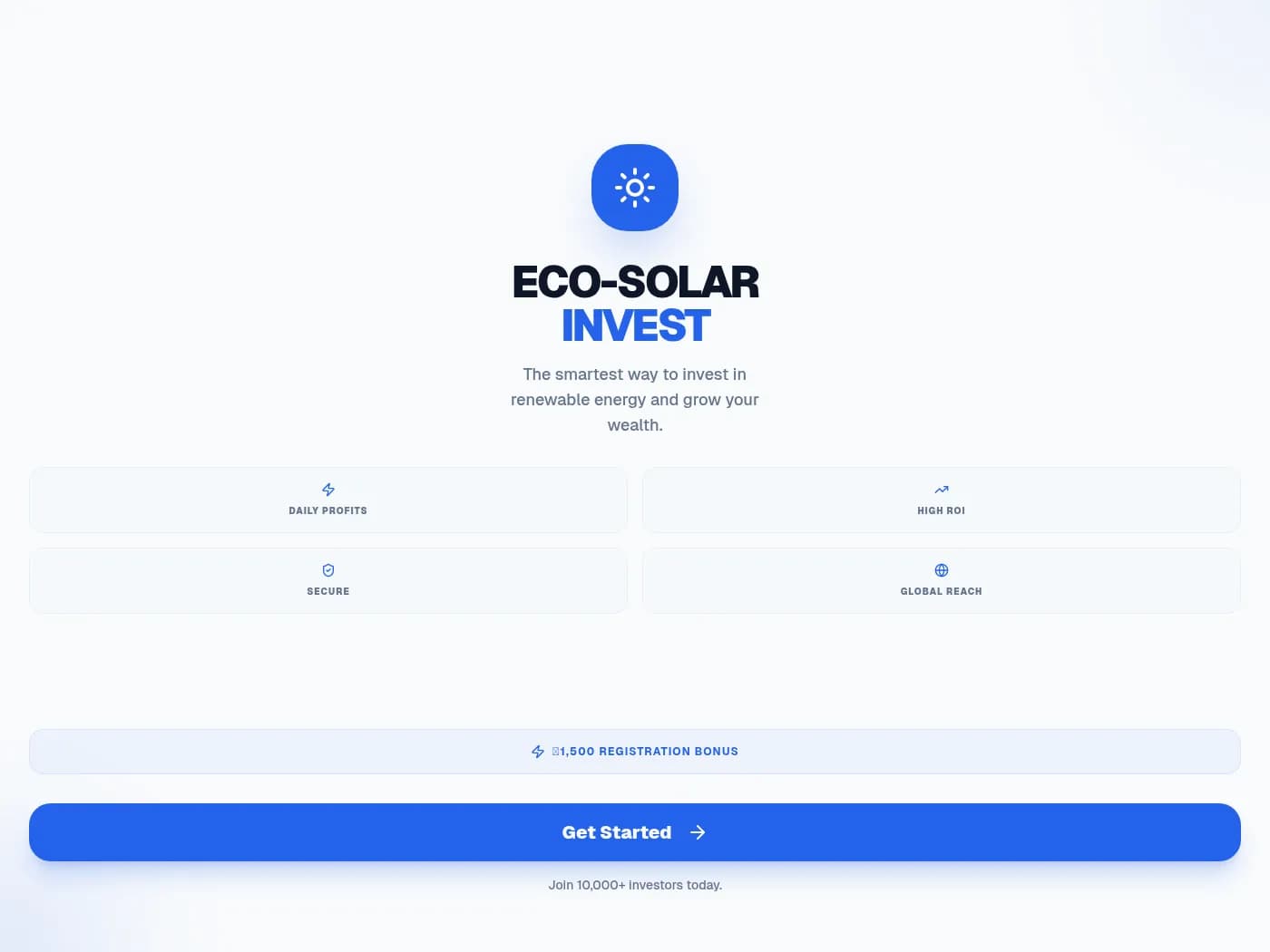 EcoSolar Invest App