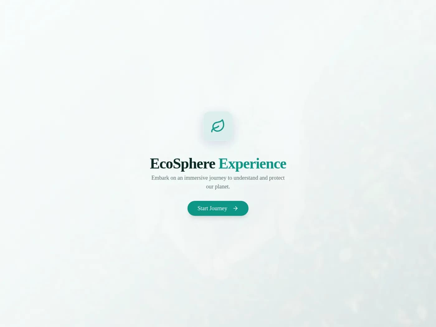 EcoSphere Experience