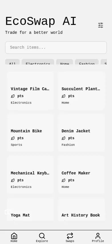 EcoSwap AI