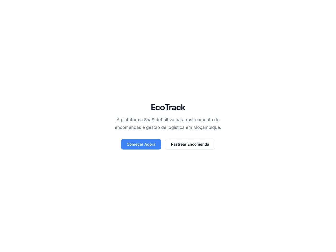 EcoTrack SaaS Platform