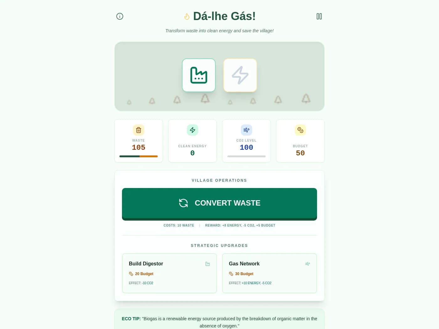 EcoVillage Dash
