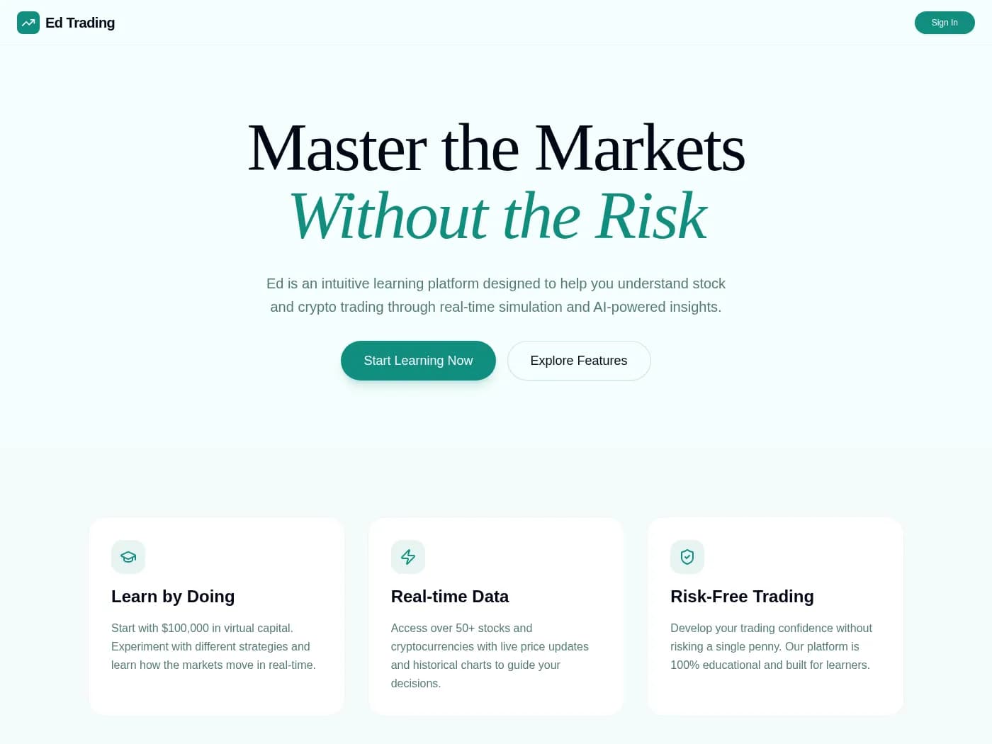Ed Learning Platform