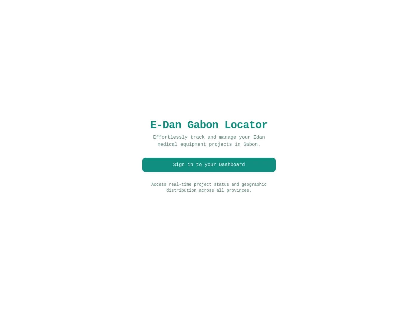E-Dan Gabon Locator