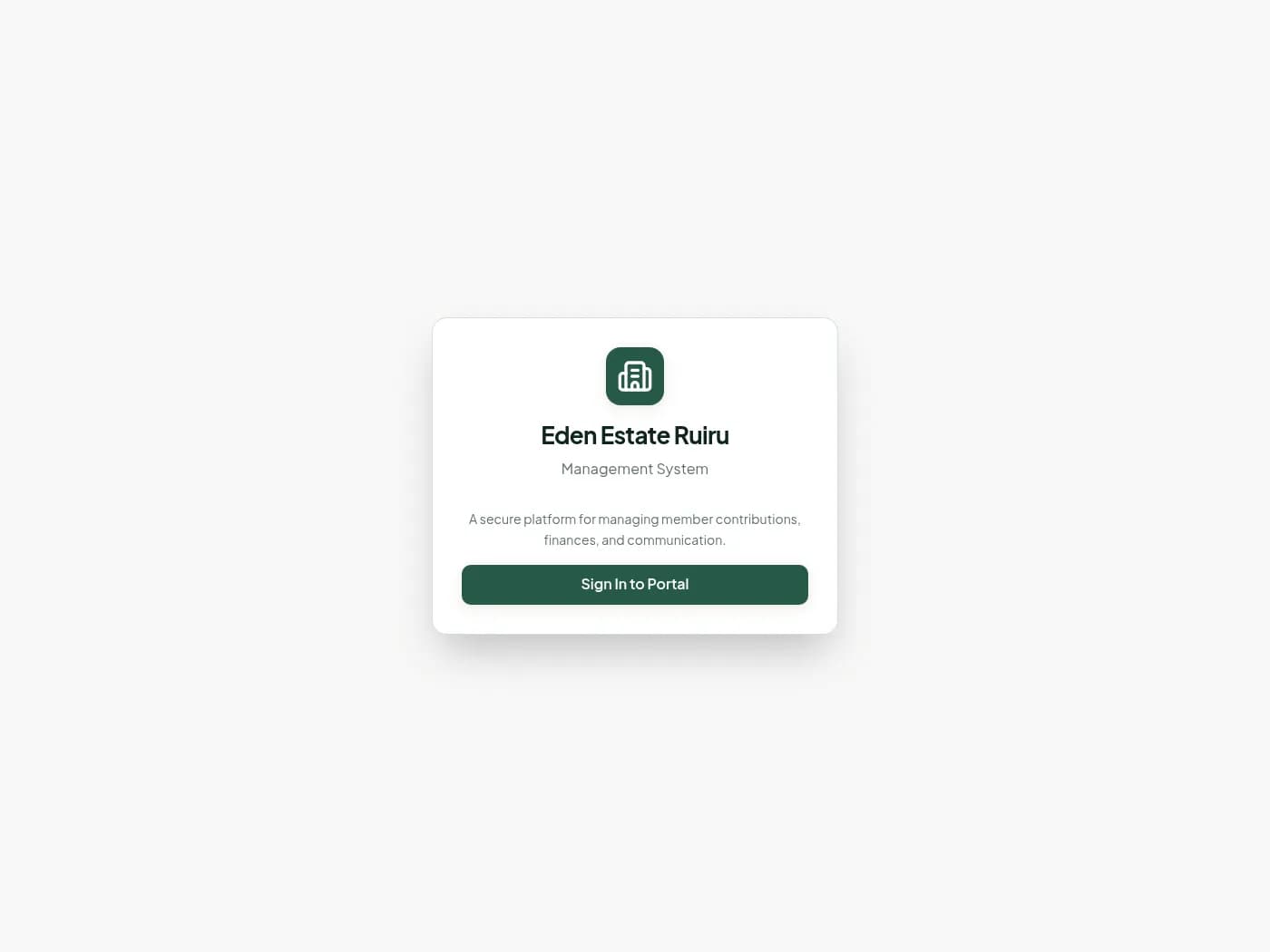 Eden Estate Manager
