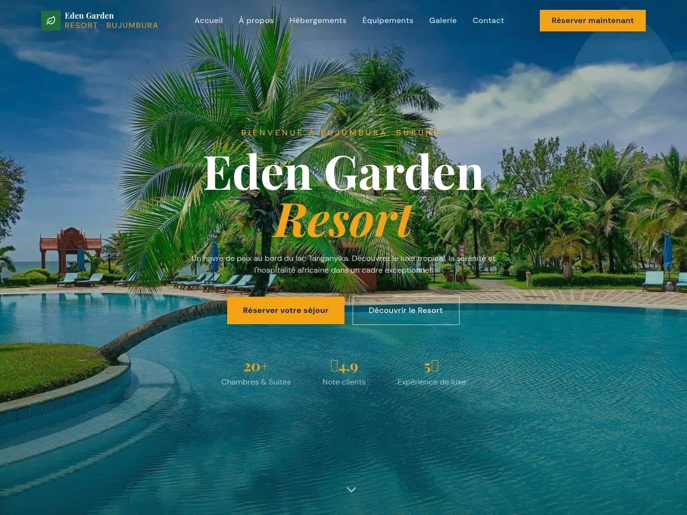 Eden Garden Resort Web