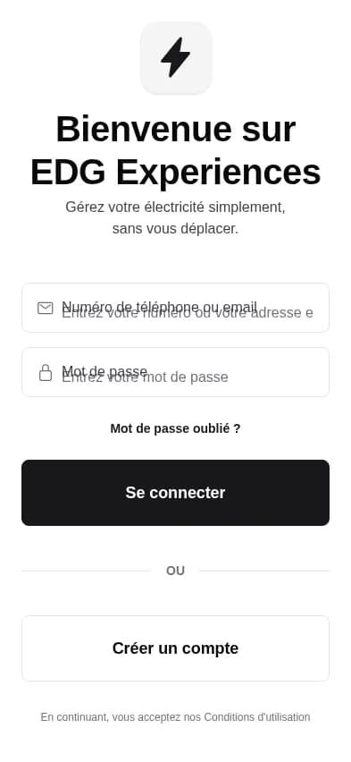 EDG Experiences App