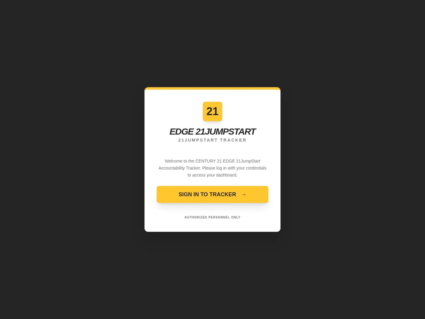 Edge21 Tracker