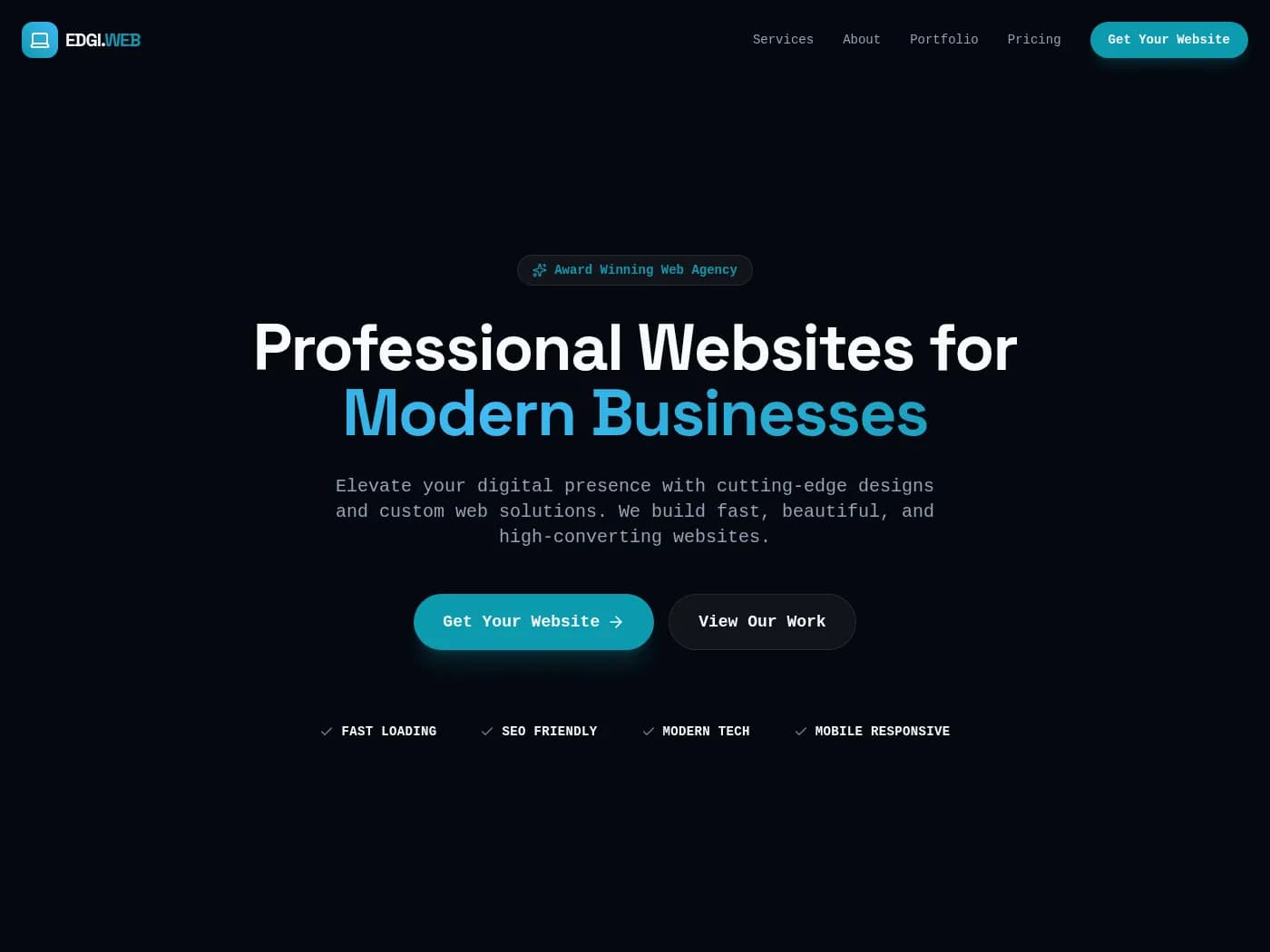 EDGI.WEB Agency Site