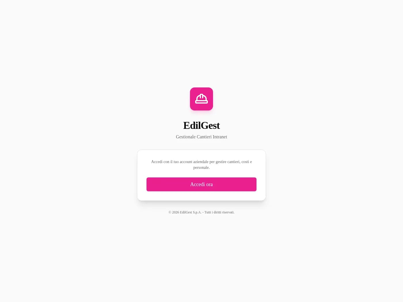 EdilGest Intranet Manager