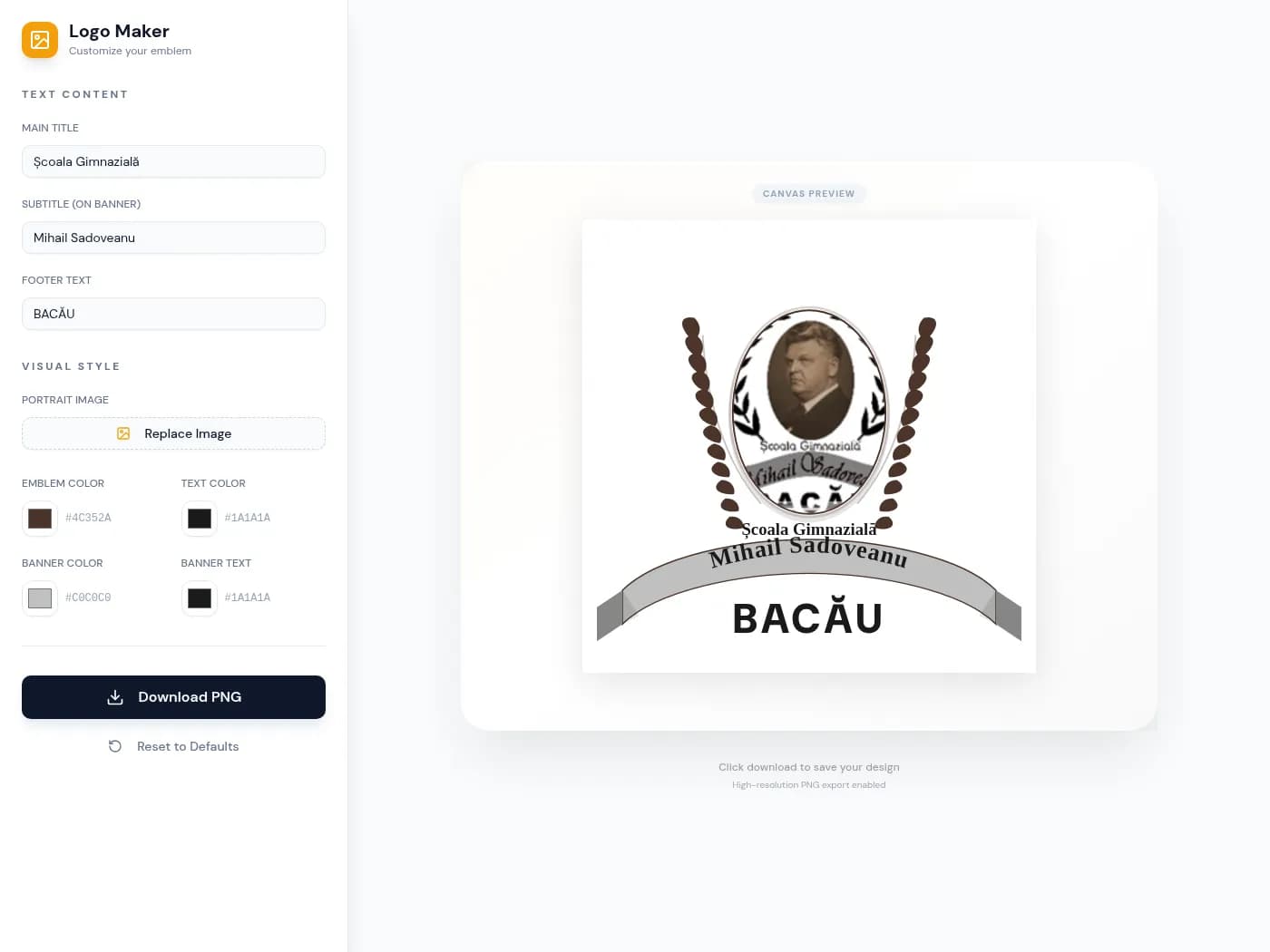 Editable Logo Maker