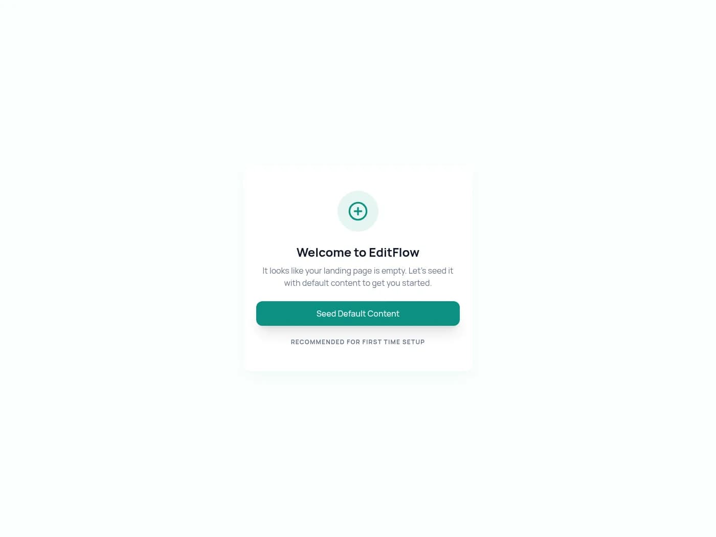 EditFlow Landing Page