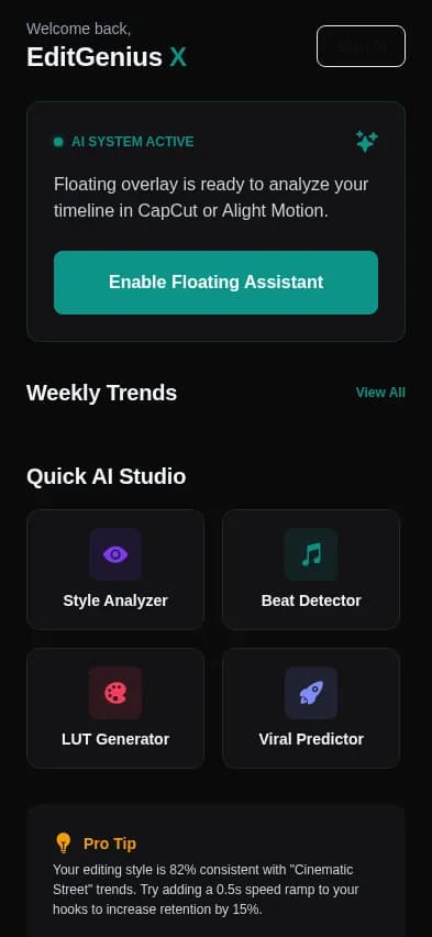 EditGenius X AI Studio
