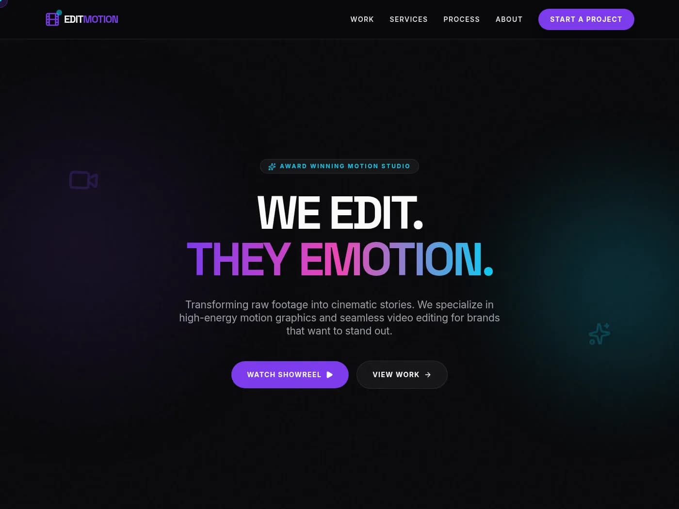 EditMotion Studio Site