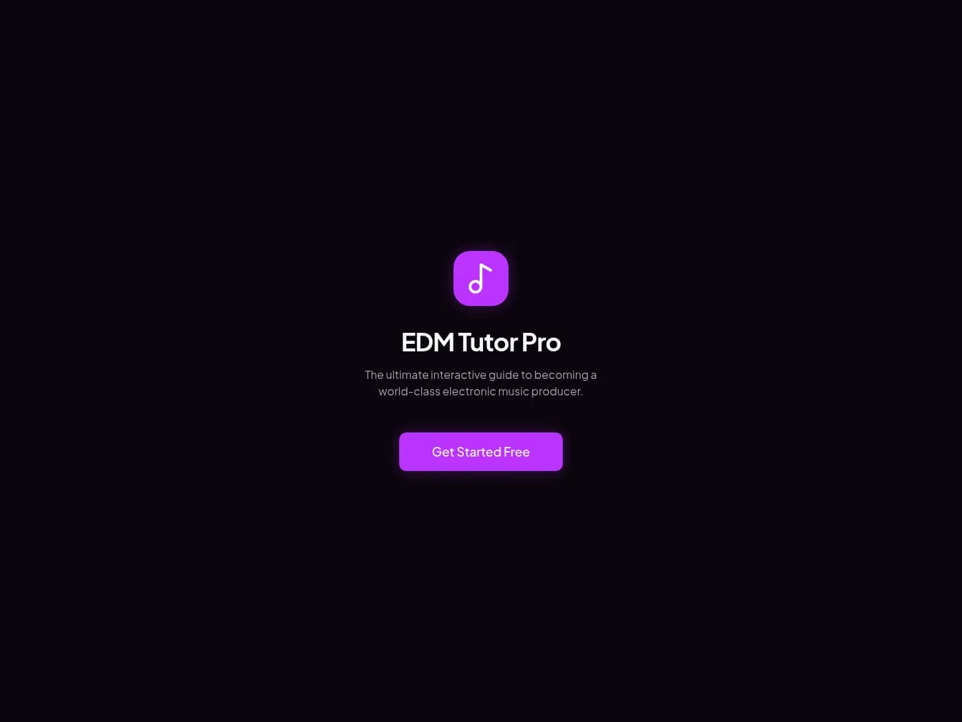EDM Tutor Pro