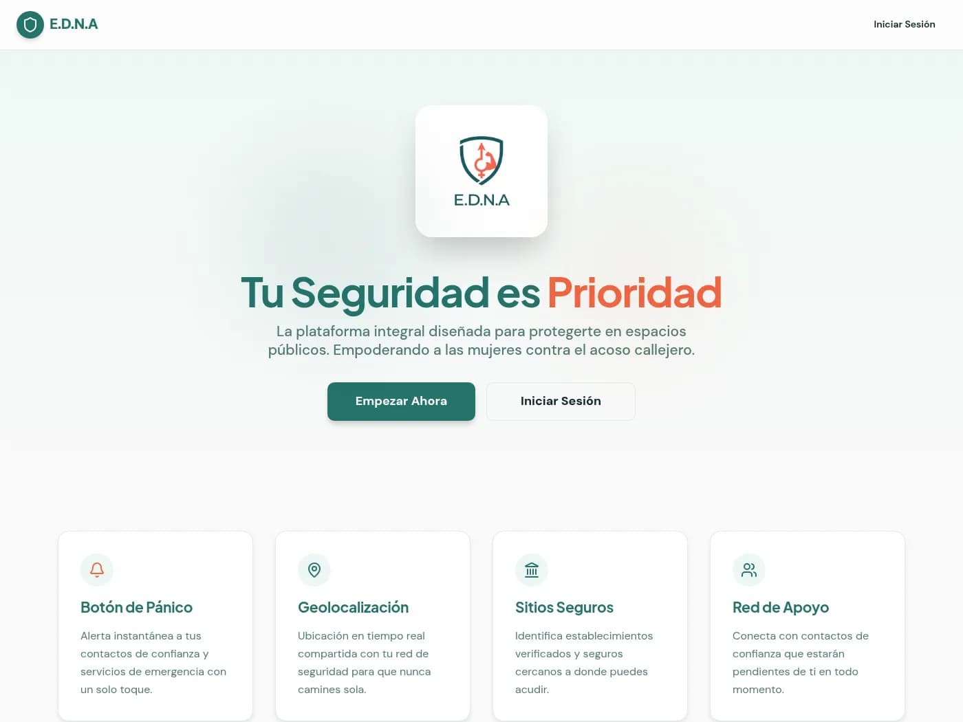 EDNA Gender Safety App