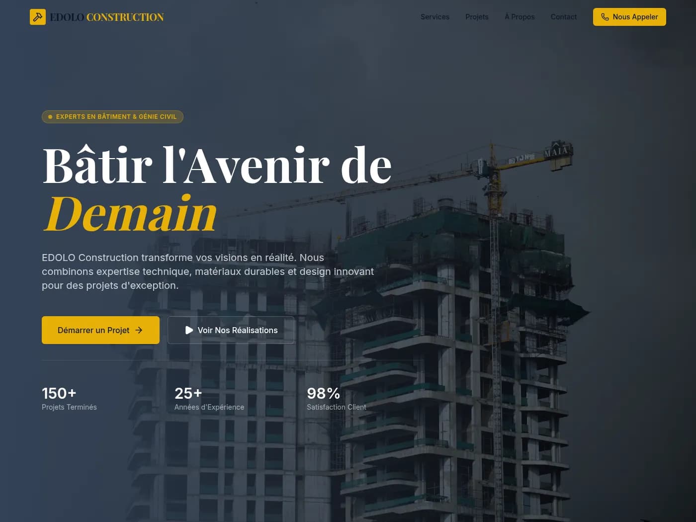 EDOLO Construction Site