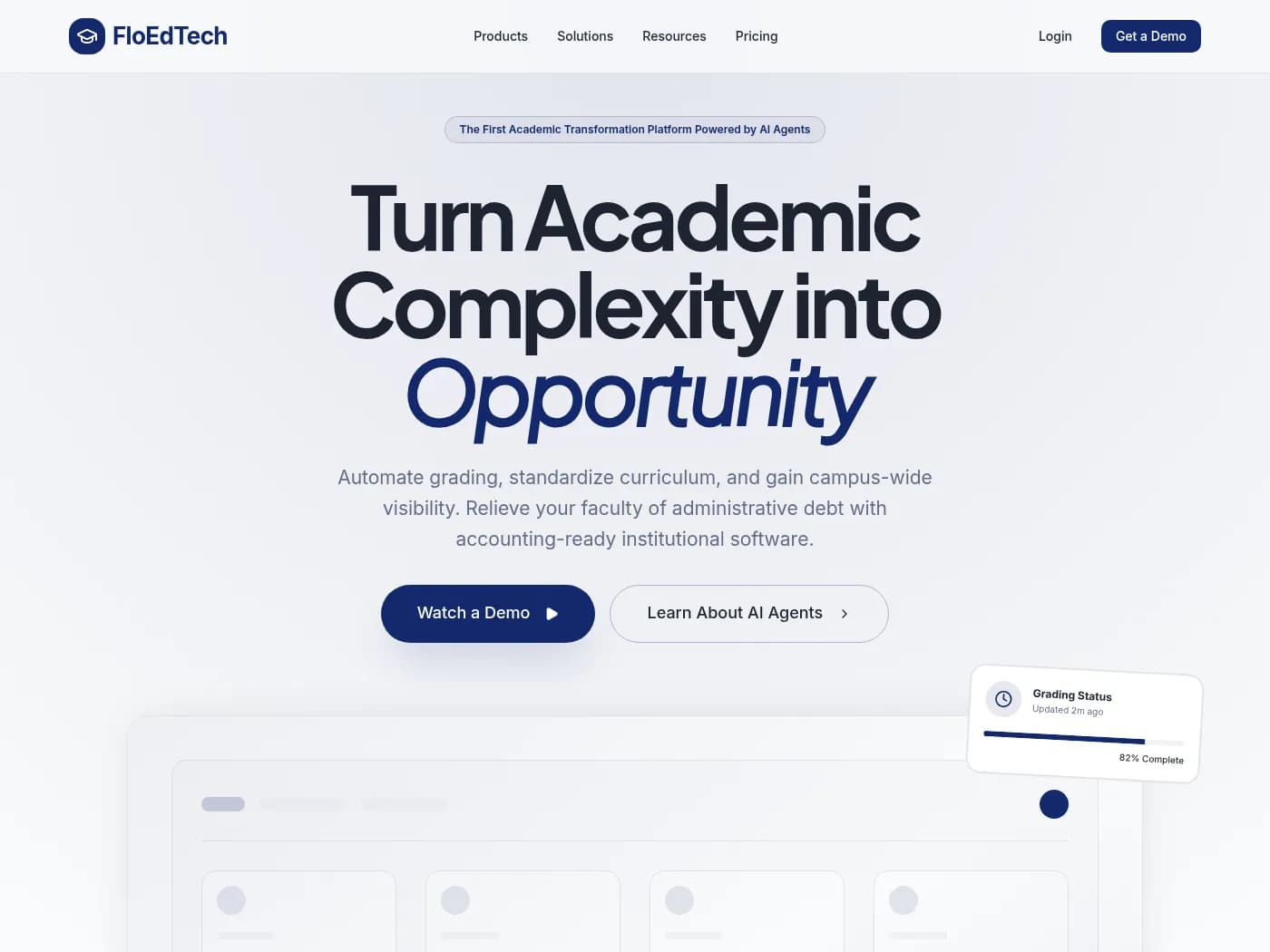 FloEdTech Dashboard