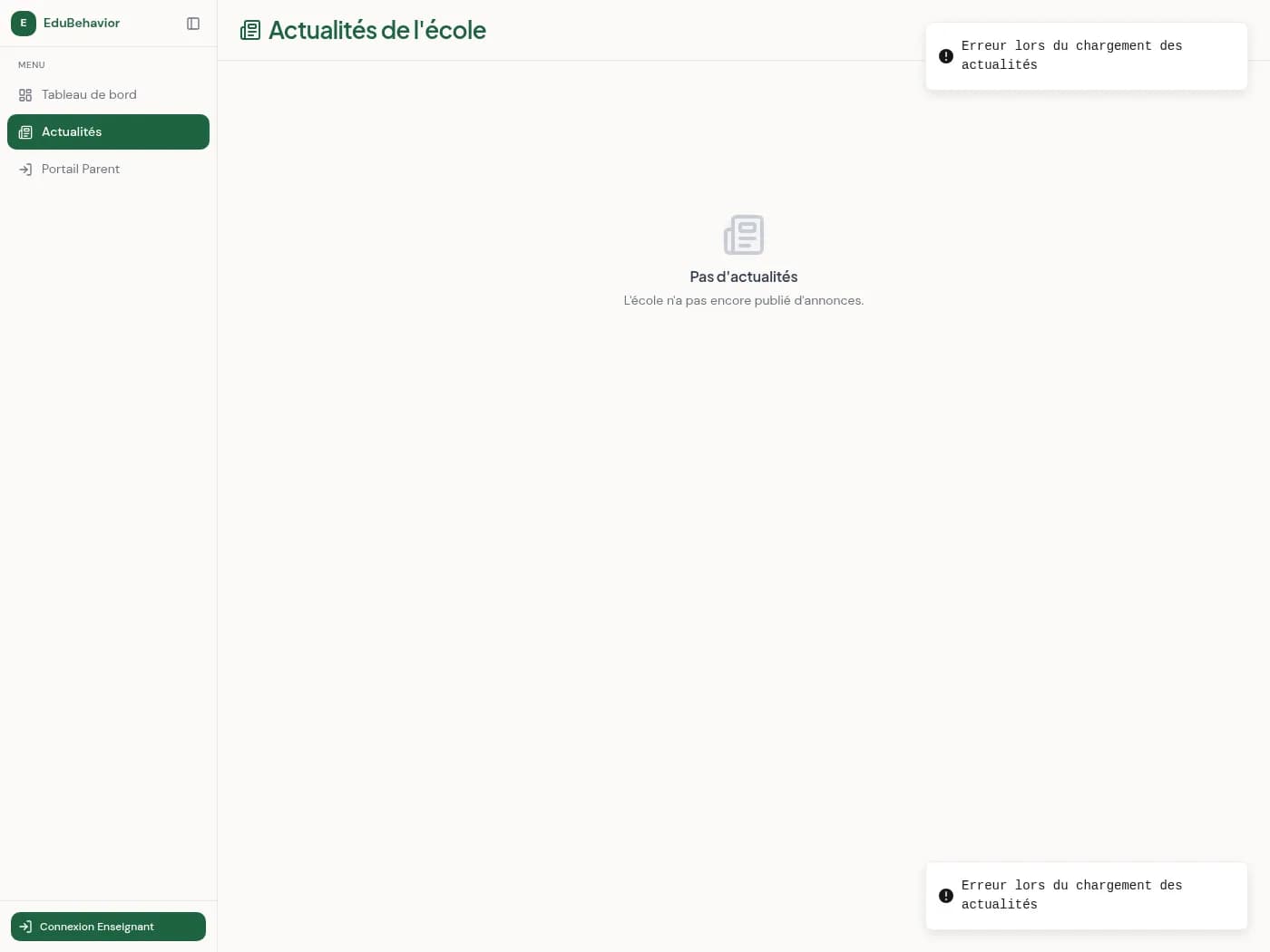 EduBehavior Connect