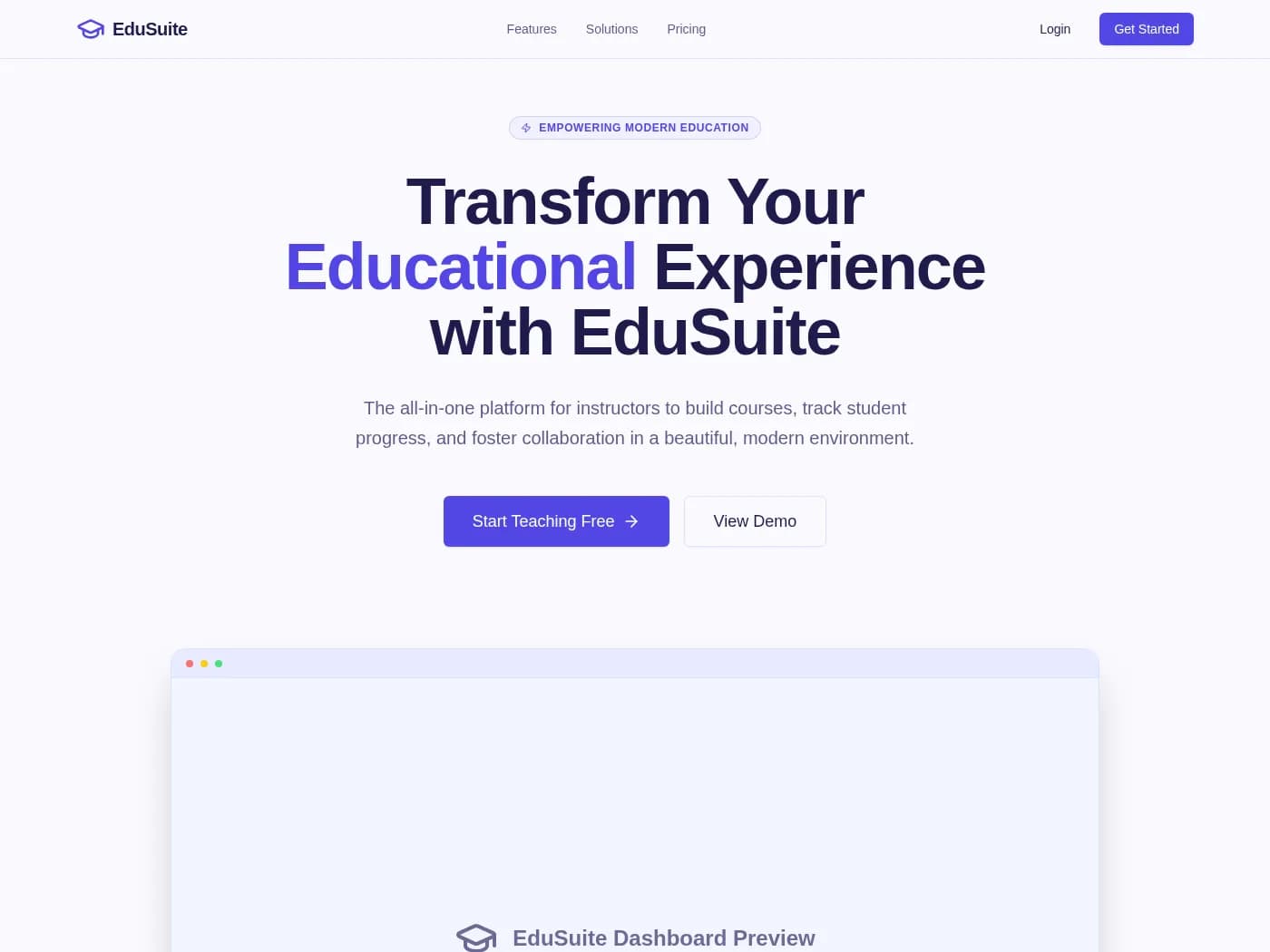 EduSuite Platform