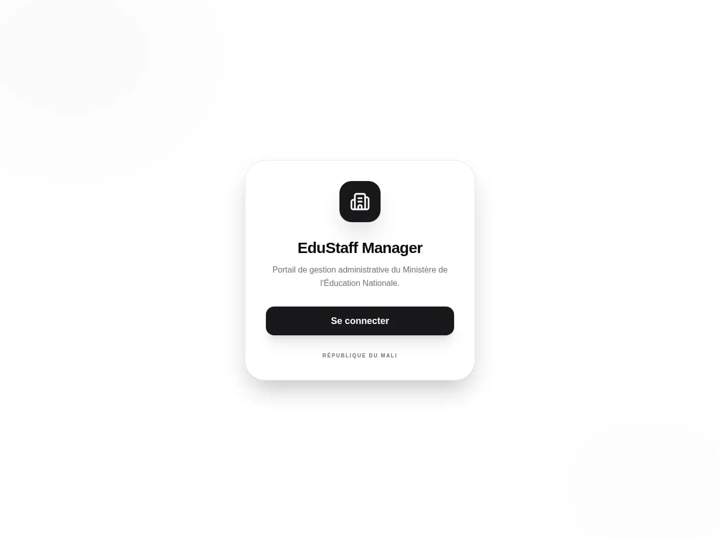 Edu Staff Manager