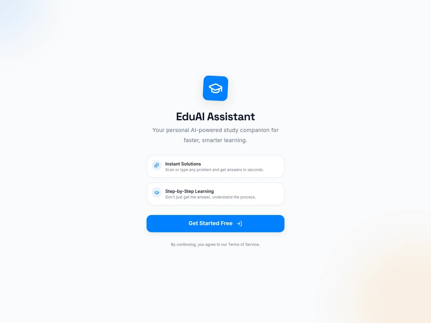 EduAI Assistant